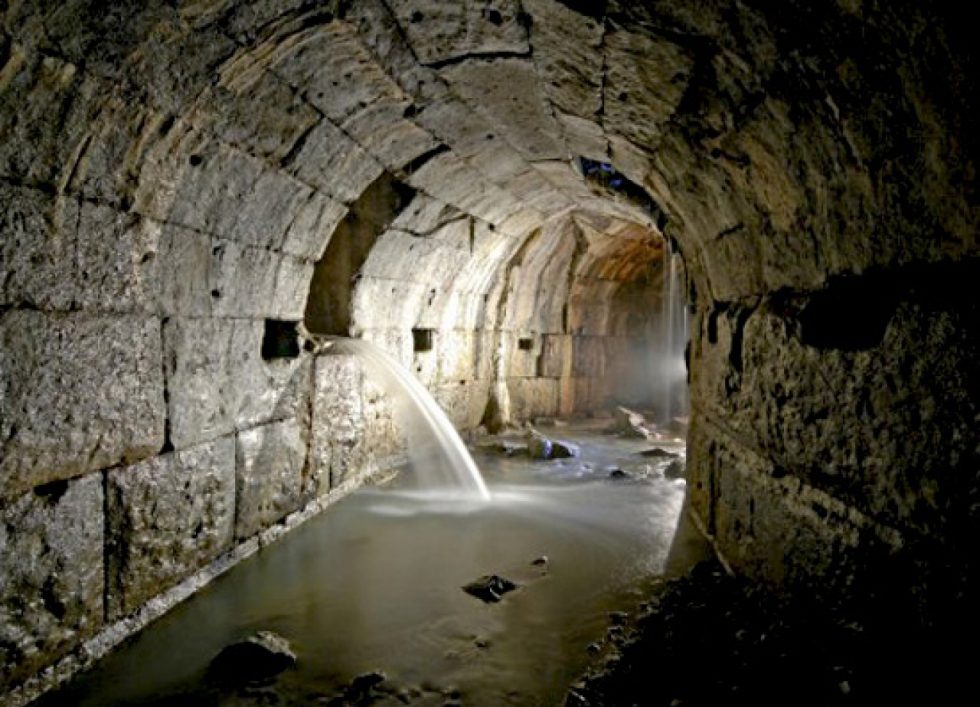 Cloaca máxima | La red de drenaje más antigua del mundo